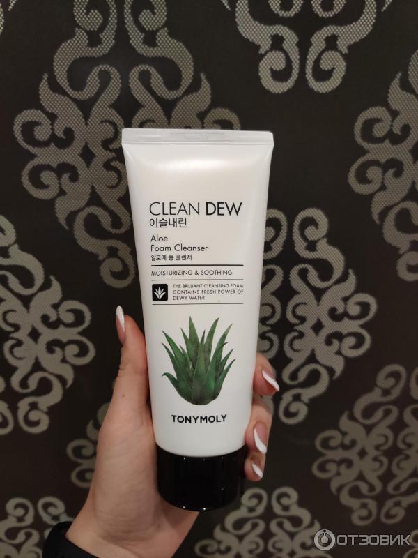 Отзыв о Пенка для умывания Tony Moly Clean Dew Aloe | Классная ...