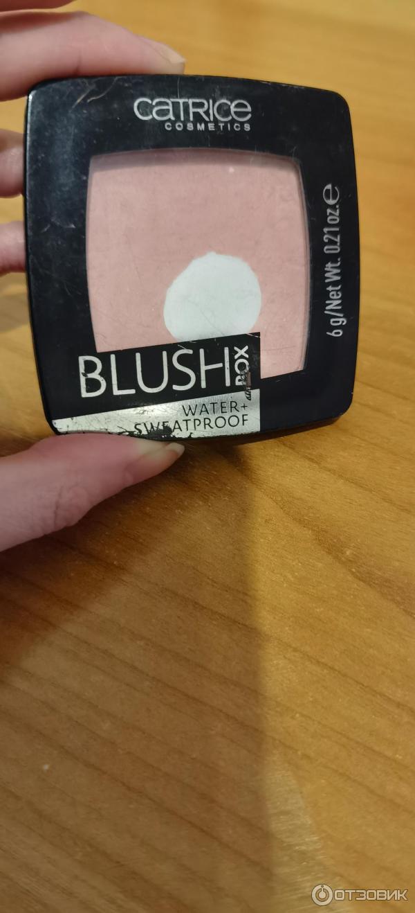 Отзыв о Румяна Catrice Blush Box | Catrice blush box в оттенке 010 soft ...