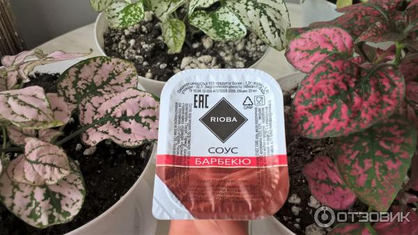 Отзыв о Соус Rioba Барбекю | Удобно, но не очень вкусно.