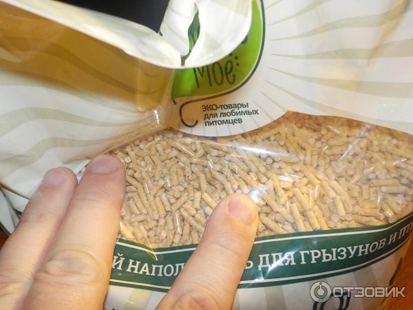 Отзыв о Древесный наполнитель для грызунов и птиц "Зверье мое" | Всё же ...