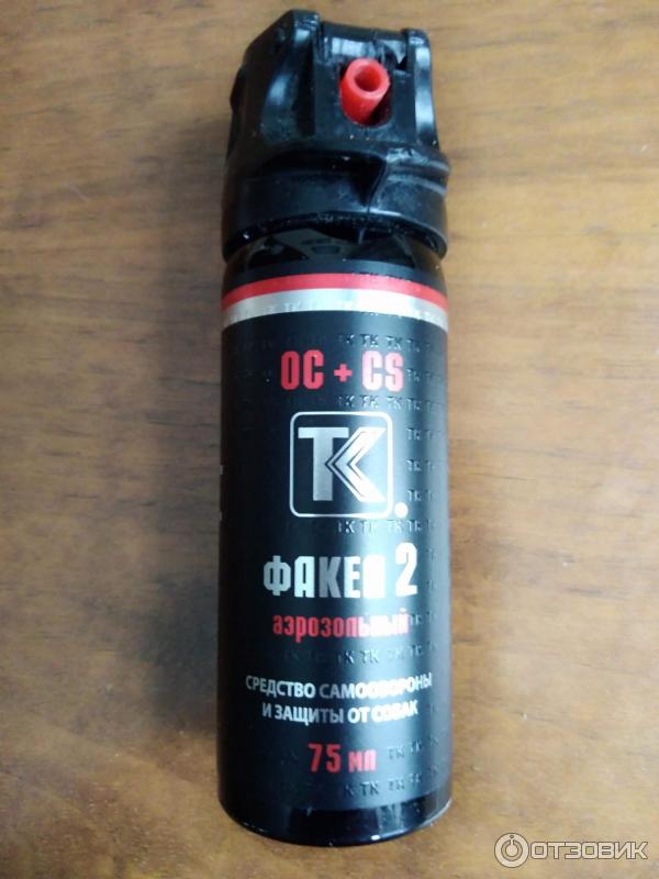 Отзыв о Газовый баллончик Техкрим "Факел-2" | Хорошее средство самообороны