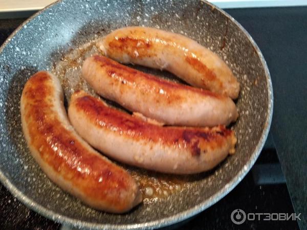 Отзыв о Свино-говяжьи колбаски для жарки Мираторг | Вкусный быстрый ужин