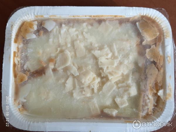 Отзыв о Лазанья мясная "Золотой петушок" | Вполне годится для перекуса ...