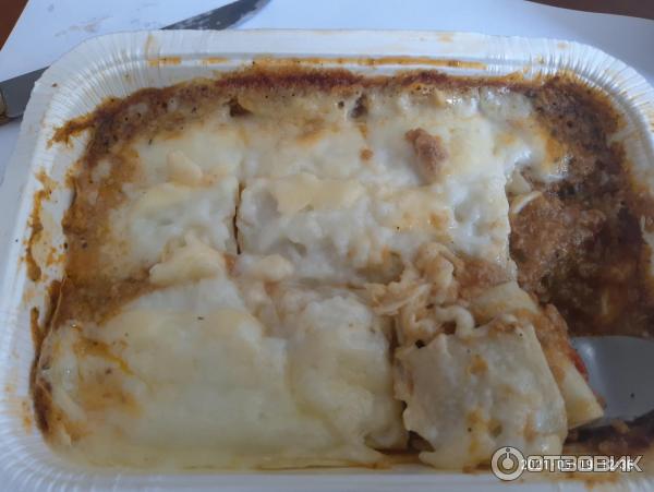 Отзыв о Лазанья мясная "Золотой петушок" | Вполне годится для перекуса ...