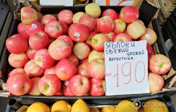 Отзыв о Яблоки сорт "Крипс Пинк" Агропекуария | Вкусные яблоки, но ...