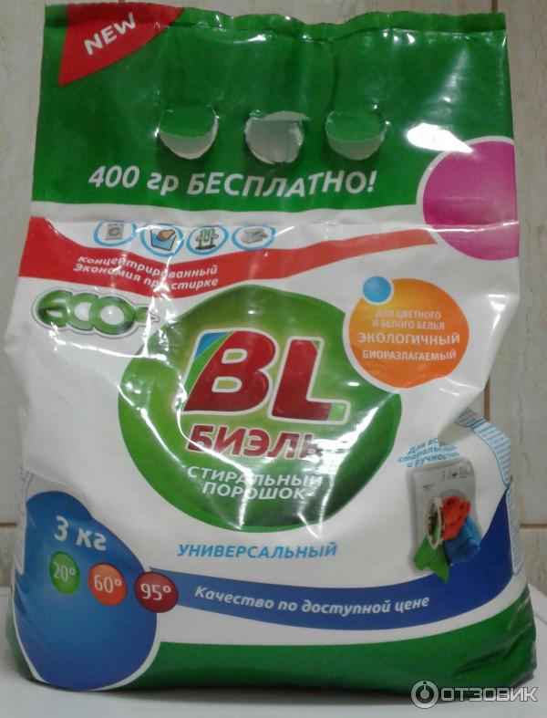Отзыв о Стиральный порошок Биэль "Для цветного белья" | Хороший ...