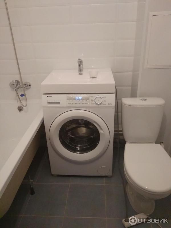 Отзыв о Стиральная машина Haier HW60-BP12929B | Отличная машинка