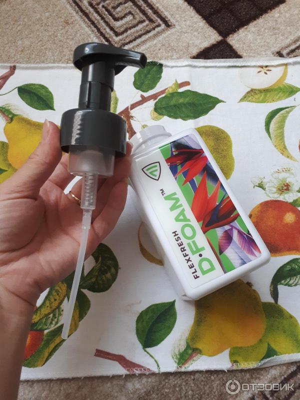 Отзыв о Жидкое мыло-пенка для рук Flexfresh D-FOAM | Кажется, я нашла свое идеальное мыло для ...