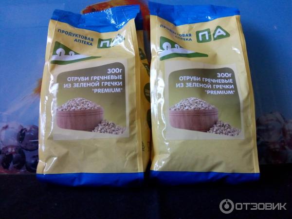 Отзыв о Отруби гречневые из зеленой гречки Продуктовая аптека | Вот ...