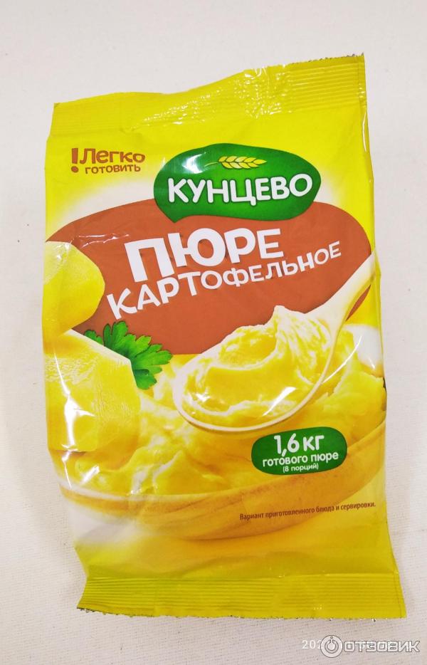 Отзыв о Пюре картофельное "Кунцево" | Вполне нормальное