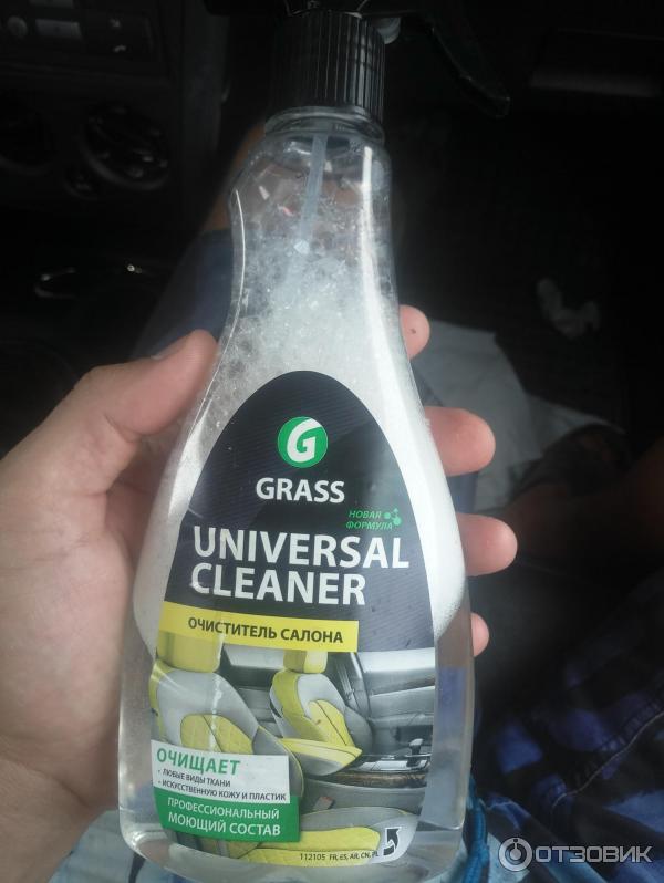 Отзыв о Очиститель салона Grass "Universal Cleaner" | Хорошее средство ...
