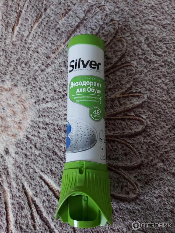 Отзыв о Дезодорант для спортивной обуви Silver | Удобно, просто и ...