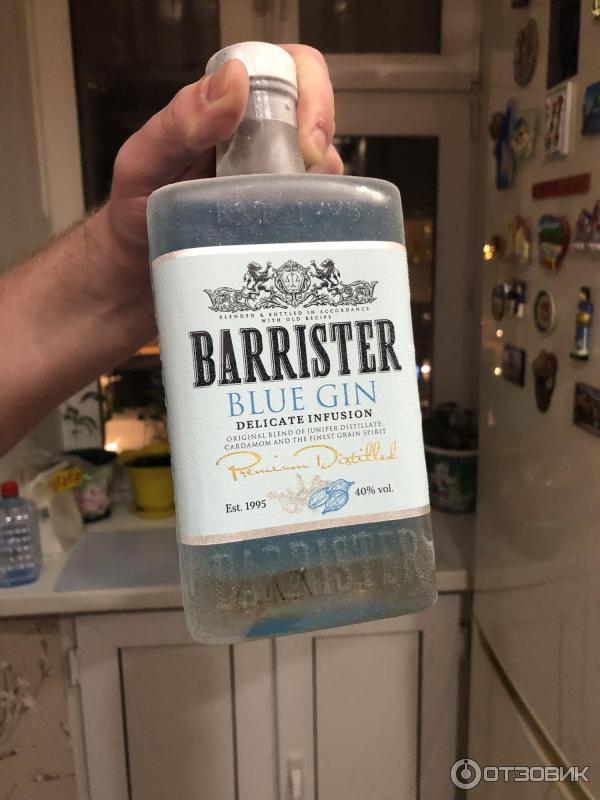 Отзыв о Джин Barrister blue | Мягкий на вкус