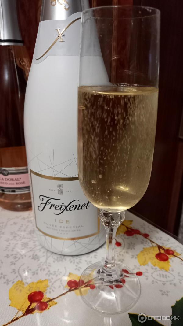 Отзыв о Игристое вино полусладкое Freixenet Cava Ice | Очень приятное ...