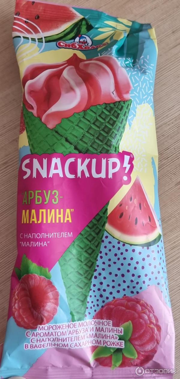 Отзыв о Мороженое Сибхолод Snackup | Вкусно и очень красочно