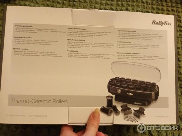 Отзыв о Электробигуди "BaByliss" | Сделала возврат - слишком много ...