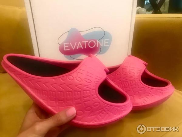 Отзыв о Тонизирующие тапочки-качели Evatone для похудения и коррекции ...