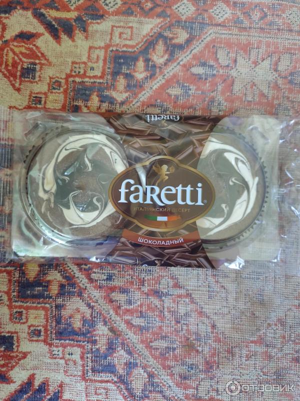 Отзыв о Десерт итальянский Faretti | Неплохой десерт