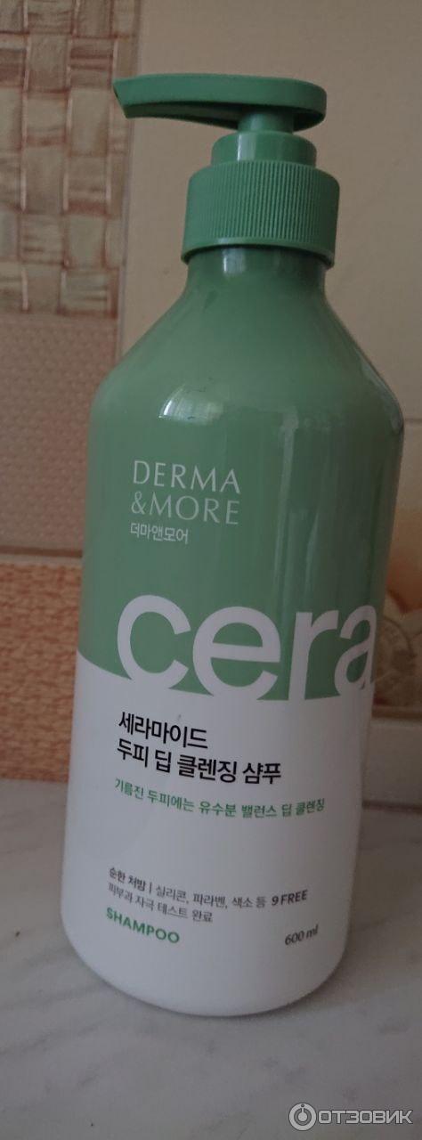 Отзыв о Шампунь для волос Derma & More | прекрасный состав, отлично ...