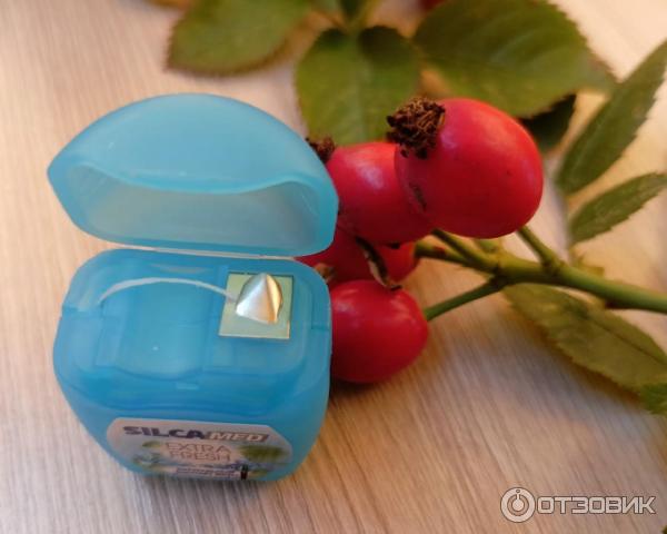 Отзыв о Зубная нить SilcaMed Extra Fresh | Комфортное и качественное ...