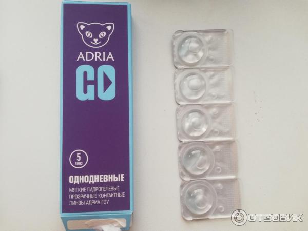 Отзыв о Однодневные контактные линзы Adria GO | Четкость и комфорт в ...