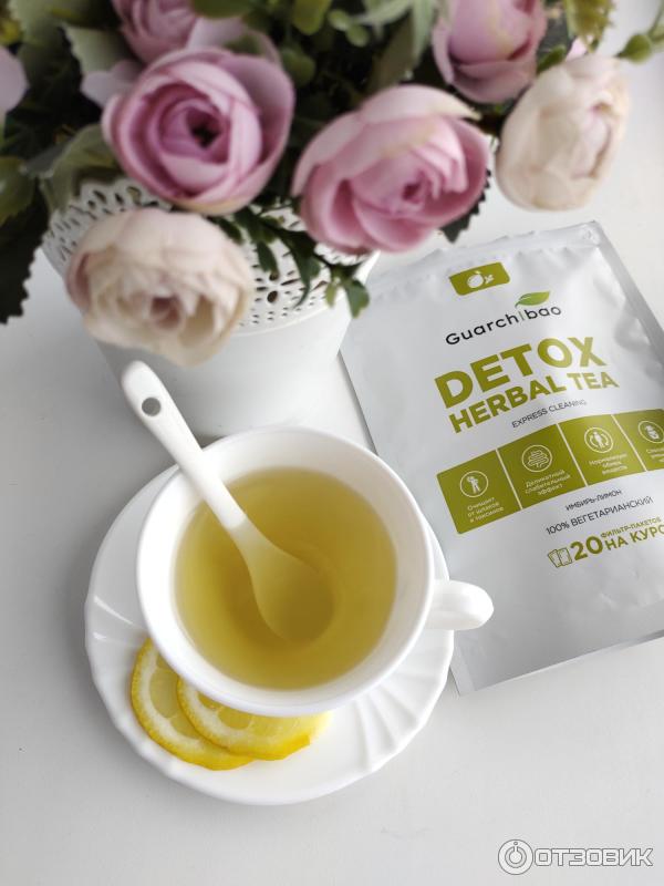 Отзыв о Чай Guarchibao Detox Herbal Tea "Имбирь-лимон" | Кладезь пользы ...