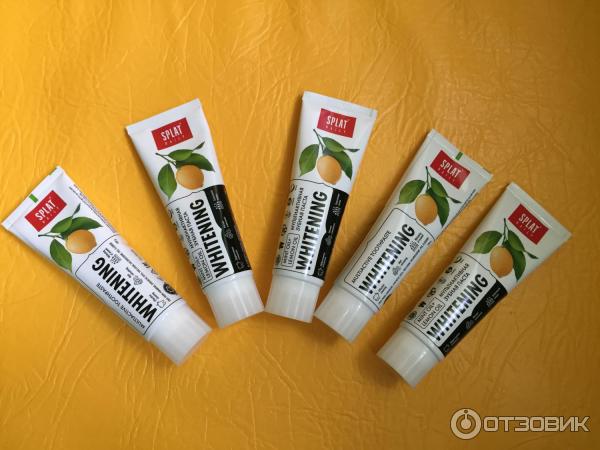 Отзыв о Зубная паста Splat WHITENING mint oil+lemon oil | хорошо ...