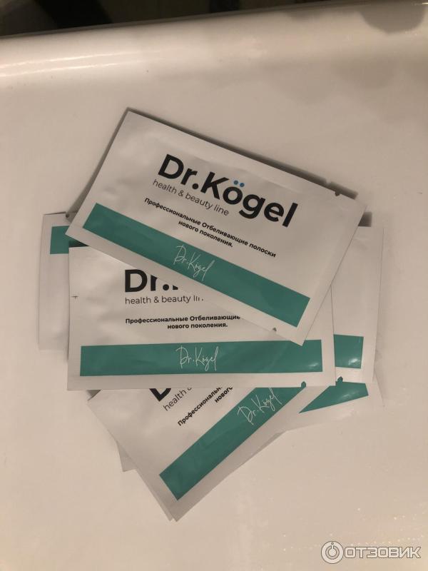 Отзыв о Полоски для отбеливания зубов Dr. Kogel | 6/10