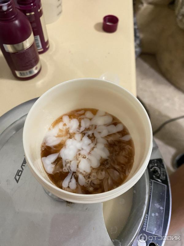 Отзыв о Безаммиачный масляный краситель для волос Ollin Megapolis ...