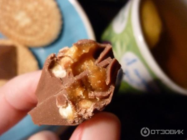 Отзыв о Молочный шоколад "Россия - щедрая душа" Карамель арахис ...