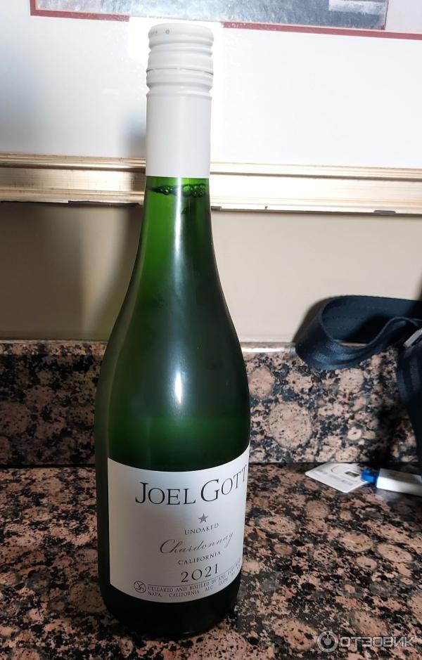Отзыв о Вино сухое белое Joel Gott Unoaked Chardonnay 2021 ...
