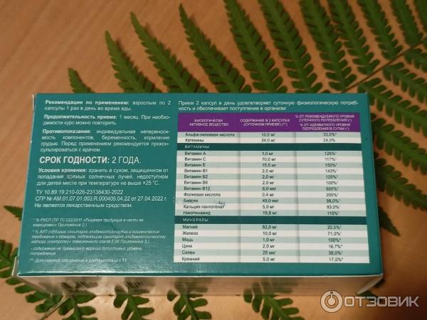 Отзыв о БАД ВИС "Благомакс" Красота и сияние. Витамины для волос, кожи ...