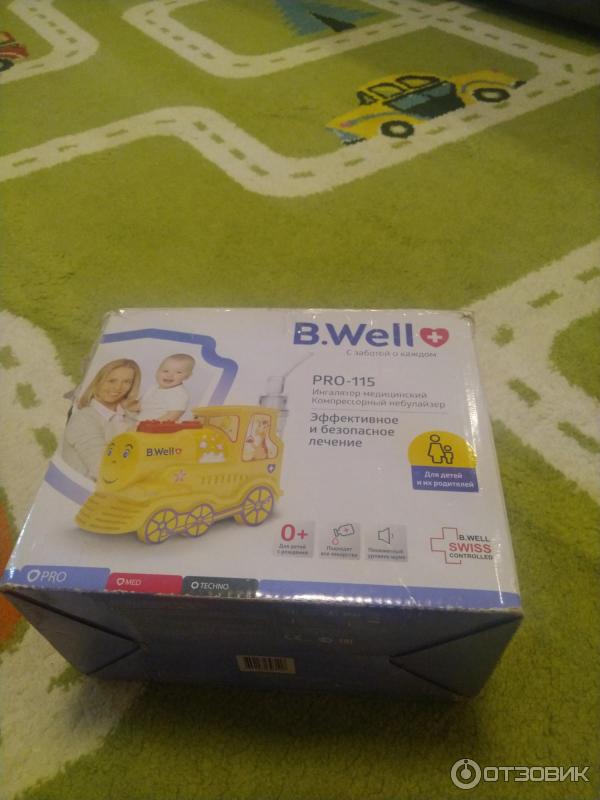 Отзыв о Небулайзер B.Well PRO-115 | Брать стоит, но определенные недостатки всё же имеются