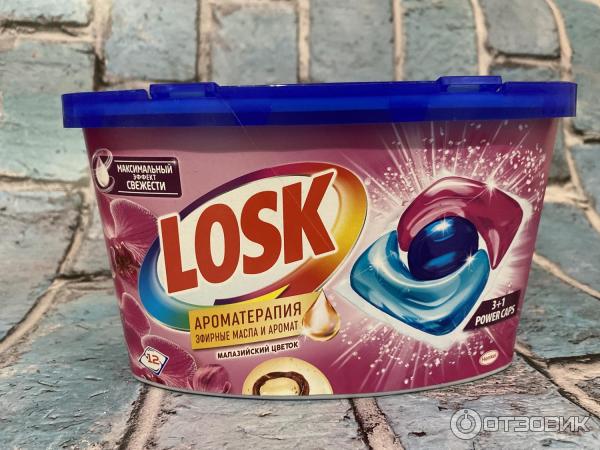 Отзыв о Капсулы для стирки Losk 3+1 Ароматерапия | Они чудесные