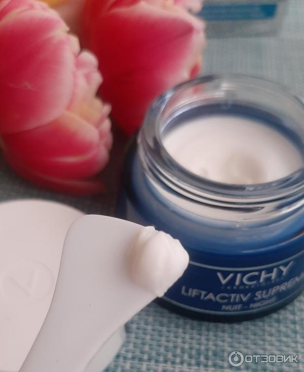 Отзыв о Антивозрастной ночной крем против морщин Vichy LiftActiv Nuit ...