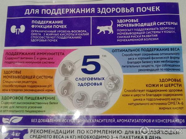 Отзыв о Влажный корм Perfect Fit "Для поддержания здоровья почек ...