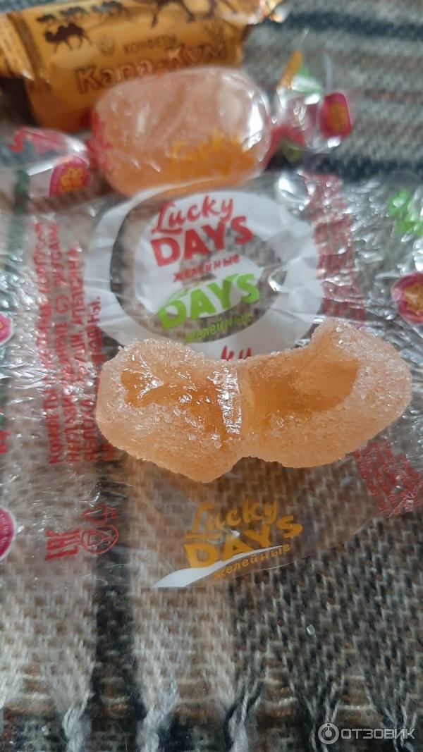 Отзыв о Конфеты желейные Lucky Days | С разными вкусами конфетки к чаю ...
