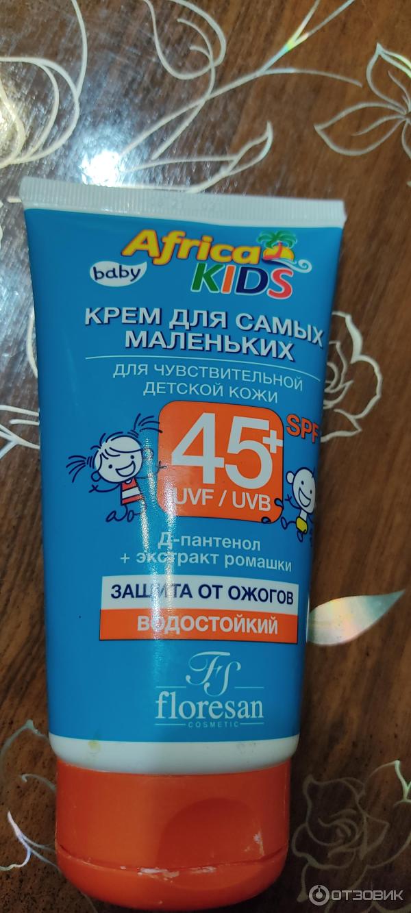 Отзыв о Крем для самых маленьких Floresan для чувствительной кожи SPF ...