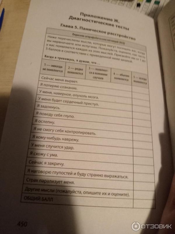 Отзыв о Книга "Свобода от тревоги. Справься с тревогой, пока она не ...